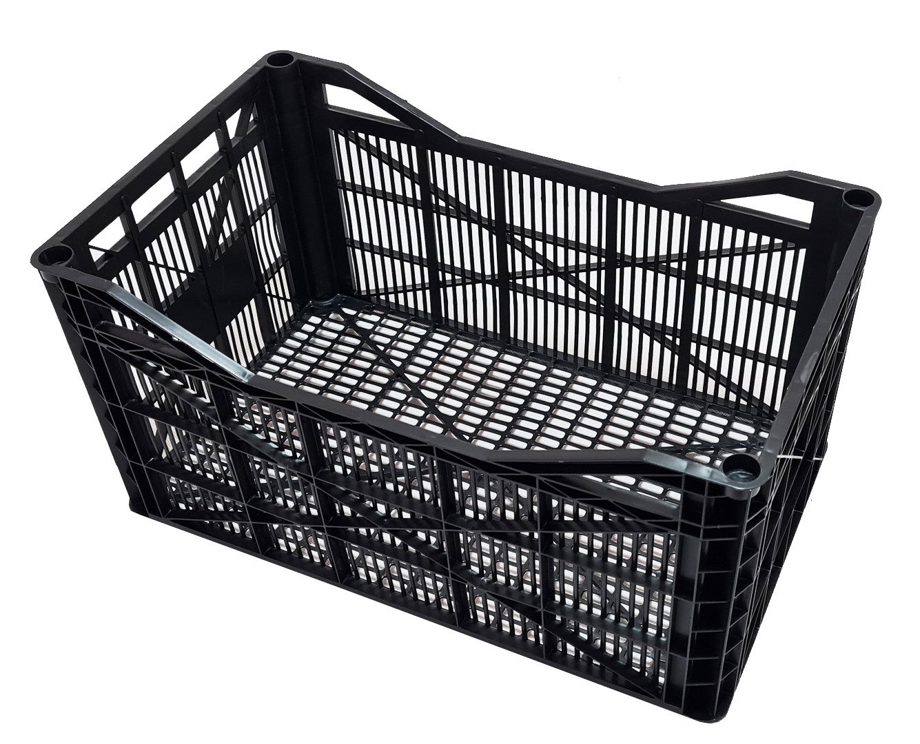 Perforated crate
