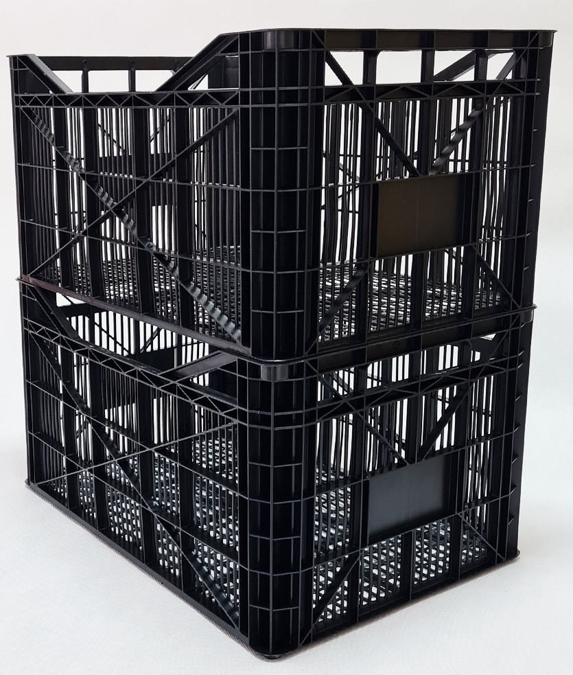 Perforated crate